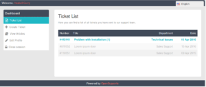 OpenSupports - Open Source Support Ticket System